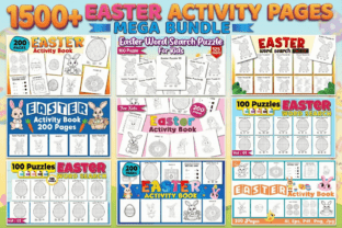 1500+ EASTER ACTIVITY PAGES MEGA BUNDLE Graphic by WinSum Art ...