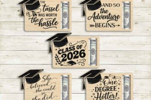 Graduation Money Holder SVG Bundle · Creative Fabrica