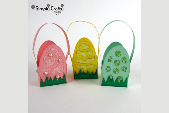 2 Easter Egg Treat Box Designs & Graphics