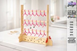 Mini Hanger Jewelry Display Laser Cut · Creative Fabrica