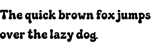 Retro Bubble Font by Meow Creation · Creative Fabrica