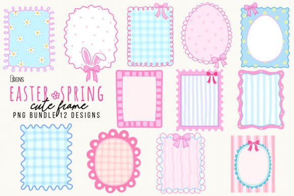 Cute Bunny in Easter Egg Graphic by orbit · Creative Fabrica