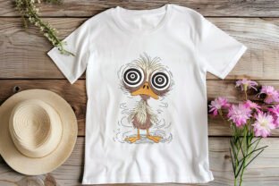 Funny Crazy Bird · Creative Fabrica