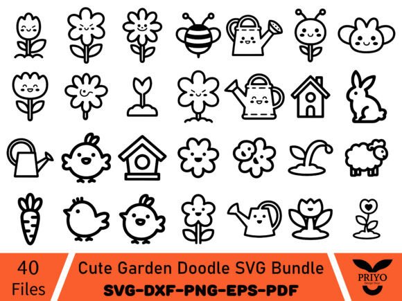 Snapdragons Svg Bundle Graphic by Priyo Design Shop · Creative Fabrica