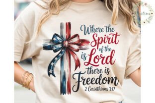Patriotic Cross Freedom PNG Clipart Graphic by Diceenid · Creative Fabrica
