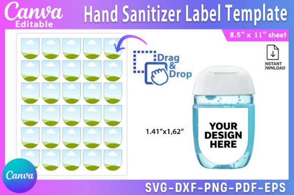 38 Canva Label Template Designs & Graphics