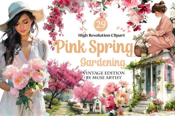 2639 Gardening Clipart Designs & Graphics