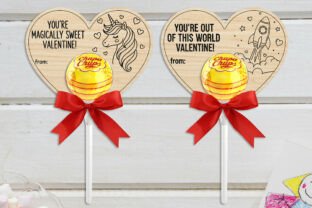 Valentine Lollipop Holder SVG Bundle · Creative Fabrica