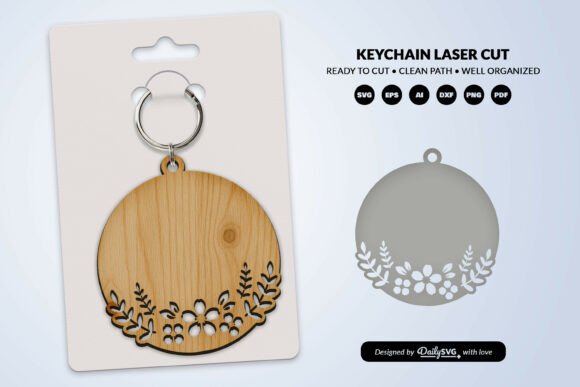 Valentine Couple Keychain Bundle Laser · Creative Fabrica