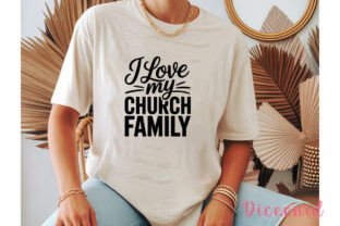 I Love My Church Family PNG Clipart Graphic by Diceenid · Creative Fabrica
