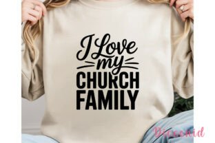I Love My Church Family PNG Clipart Graphic by Diceenid · Creative Fabrica