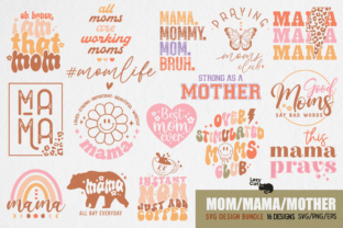 Mother's Day SVG Design Bundle Graphic by Lazy Cat · Creative Fabrica