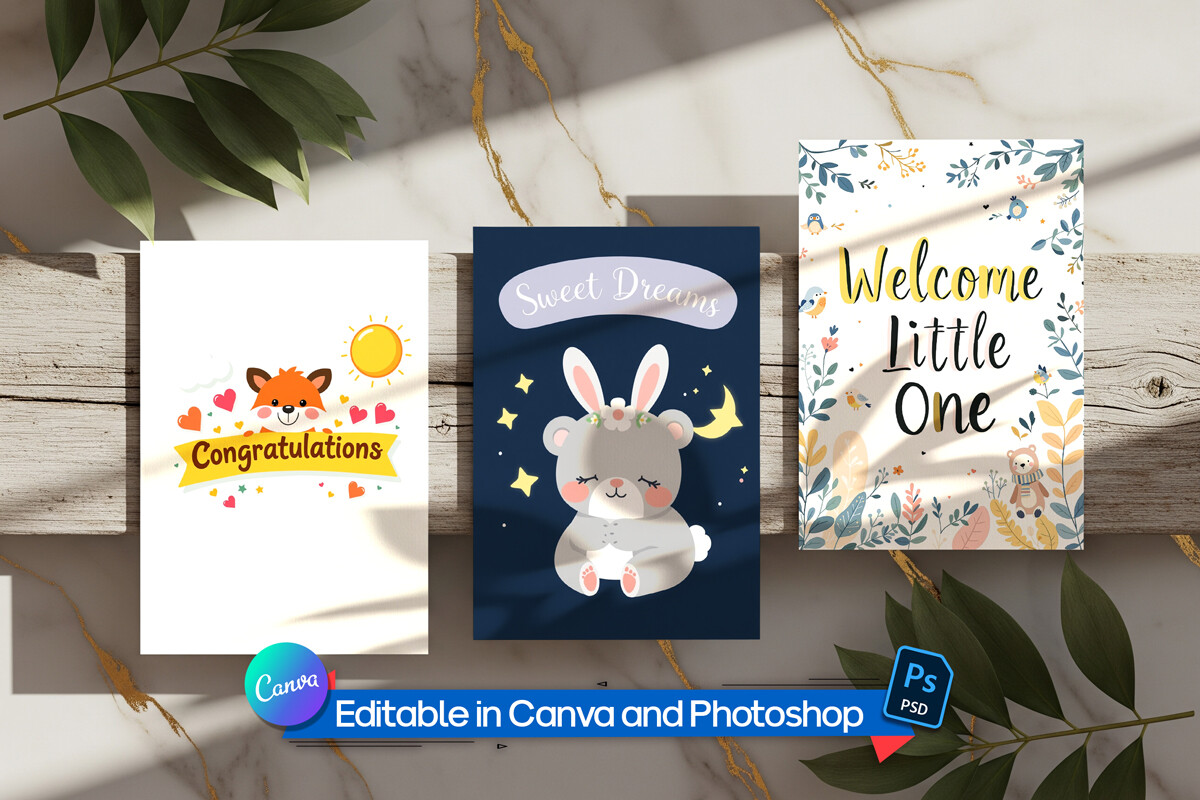 Blank 5x7 Card Mockup Graphic by Rami's design · Creative Fabrica