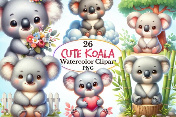 Squirrel in Fall Watercolor PNG Clipart Graphic by Smart Dream Shop ...