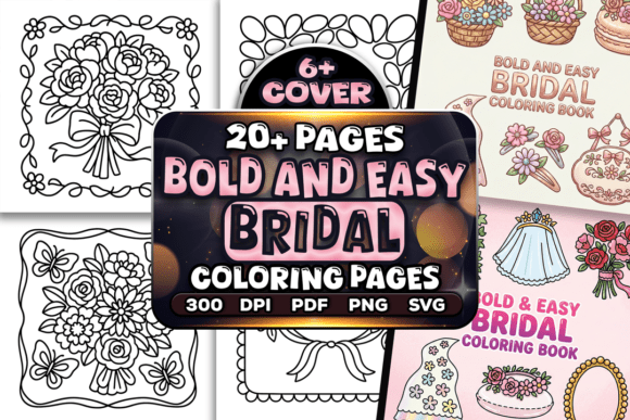 Bold and Easy Dessert Coloring Pages Graphic by Craftsbeefy · Creative ...