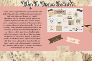 Vision Board Elements Graphic by That Dress Lady · Creative Fabrica