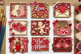 Complete Valentine Laser Cut SVG Bundle · Creative Fabrica