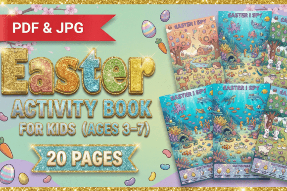 The Ultimate Activity Book for Kids Bundle · Creative Fabrica