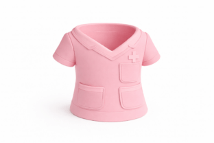 Nurse Scrubs Pen Holder - Desk Organizer for 3D Printing · Creative Fabrica