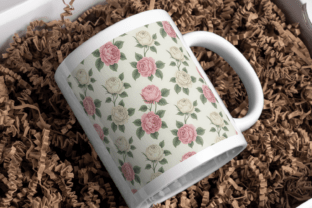 Shabby Chic Roses Seamless Pattern Graphic by Design Art · Creative Fabrica