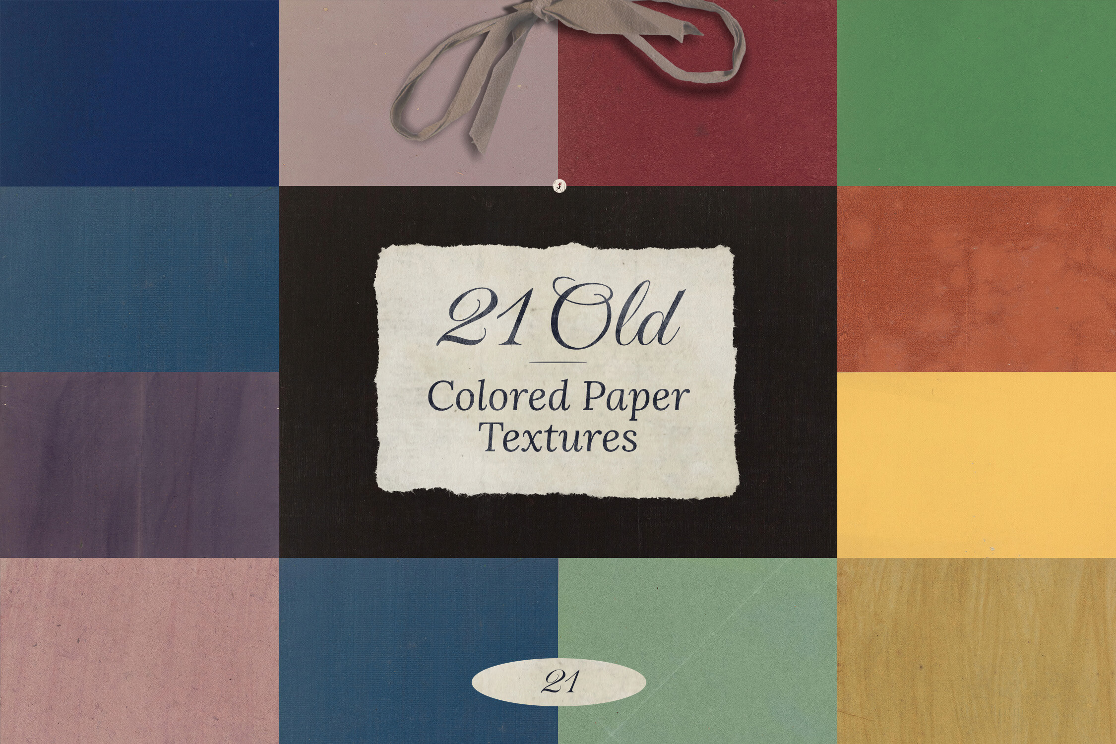 21 Old Colored Paper Textures Graphic by freezerondigital · Creative ...