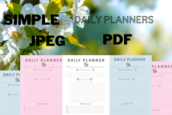 Best Simple Weekly Planner Freebie Graphic by M S for Digital Products ...
