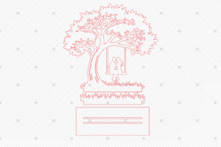 Couple Swing Tree Laser Cut File Svg · Creative Fabrica