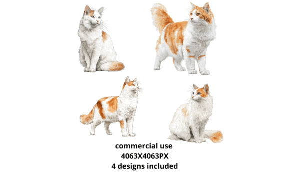 1 Turkish Van Vector Designs & Graphics