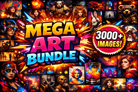 3000+ AI-Generated Images |Art Bundle Graphic by Stoic Stitch ...