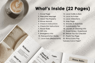 Airbnb Welcome Book, Canva Template Graphic by Conceptty · Creative Fabrica