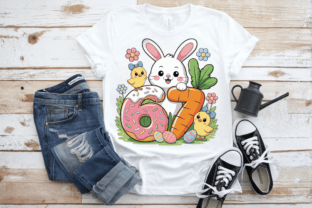 Happy Easter 67 Bunny & Chick PNG, Easte Graphic by DreamLine ...