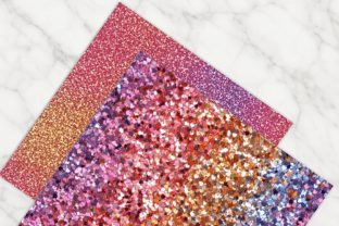 Rainbow Ombre Glitter Design Graphic by CUTTING DESIGNCrafts · Creative ...