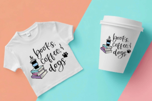 Books, Coffee, and Dogs Graphic by BeckMcCormick · Creative Fabrica