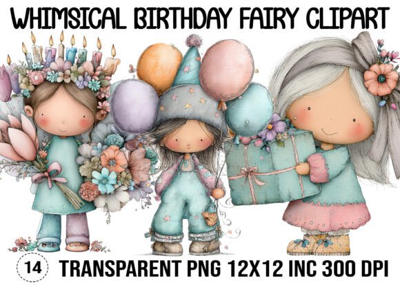 Whimsical Summer Animals Clipart Graphic by KDP TEMPLATES ART ...