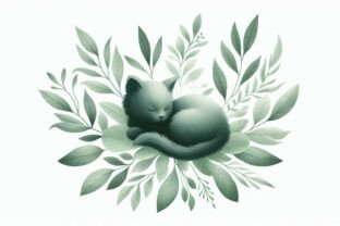 Cream Jungle Serenity Graphic by Creativeguru · Creative Fabrica
