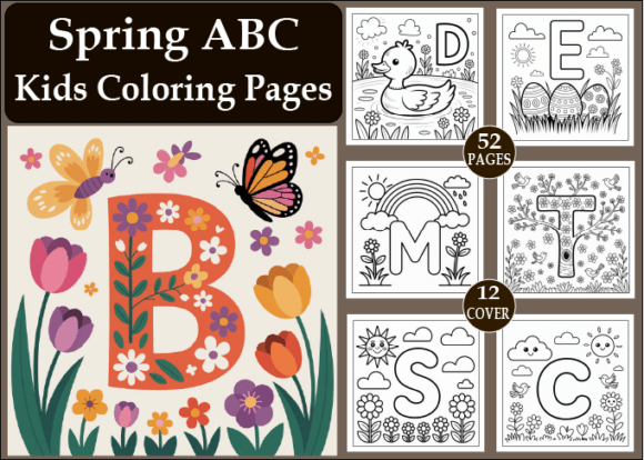 Spring Activity Book for Kids Vol-2 Graphic by Asma Store · Creative ...