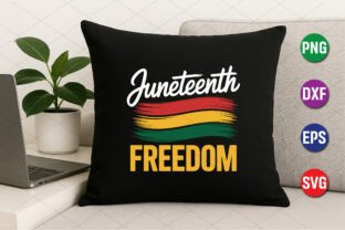 Juneteenth Freedom Retro Design Graphic by SVGCuteShop · Creative Fabrica