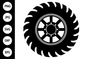 Tractor Tire SVG Graphic by MYDIGITALART13 · Creative Fabrica