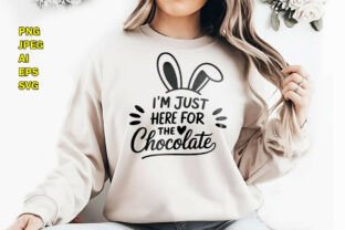 Chocolate Easter Bunny T-Shirt Design Graphic by T-SHIRT DESIGN GALLERY ...