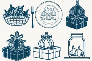 Garlic SVG Bundle Graphic by BDdesign · Creative Fabrica