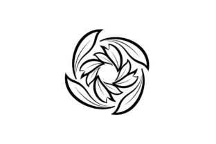 Leaf Swirl Circle SVG Bundle Bundle Graphic by teescripts · Creative ...