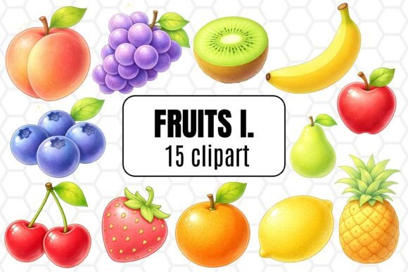 Watercolor Lemon Clipart Bundle PNG Graphic by DreanArtDesign ...