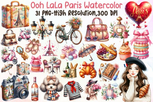 Watercolor Woodland Animals Clipart Graphic by Sublimation Studio ...