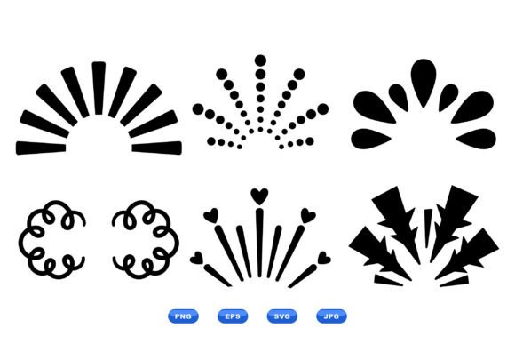 1 Svg Decorative Rays Designs & Graphics