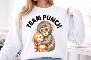 Team Punch Baby Monkey PNG Graphic by SoftInk Studio · Creative Fabrica