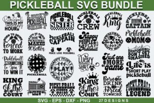 Pickleball SVG Bundle Graphic by Getypes Studio · Creative Fabrica