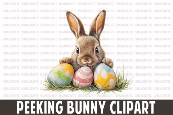 Floral Crown Bunny Clipart PNG Graphic by IsmamCrafts · Creative Fabrica
