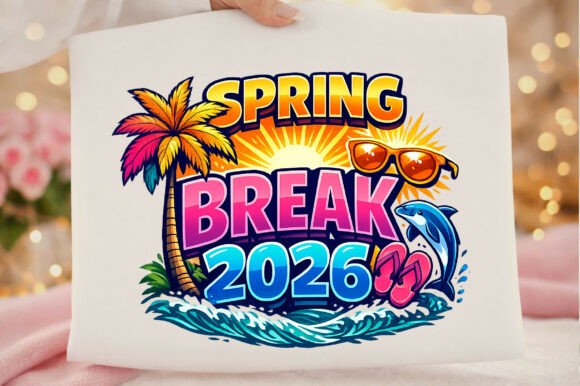 2 Spring Break 2026 Trip Png Designs & Graphics