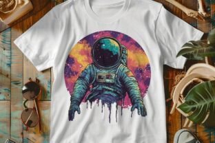 Cosmic Astronaut Galaxy Drip Png Graphic by gregoraciiart · Creative ...