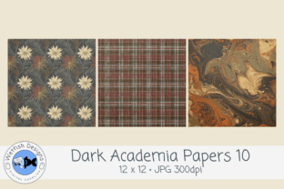 Dark Academia Papers 10 Graphic by Wetfish Designs · Creative Fabrica